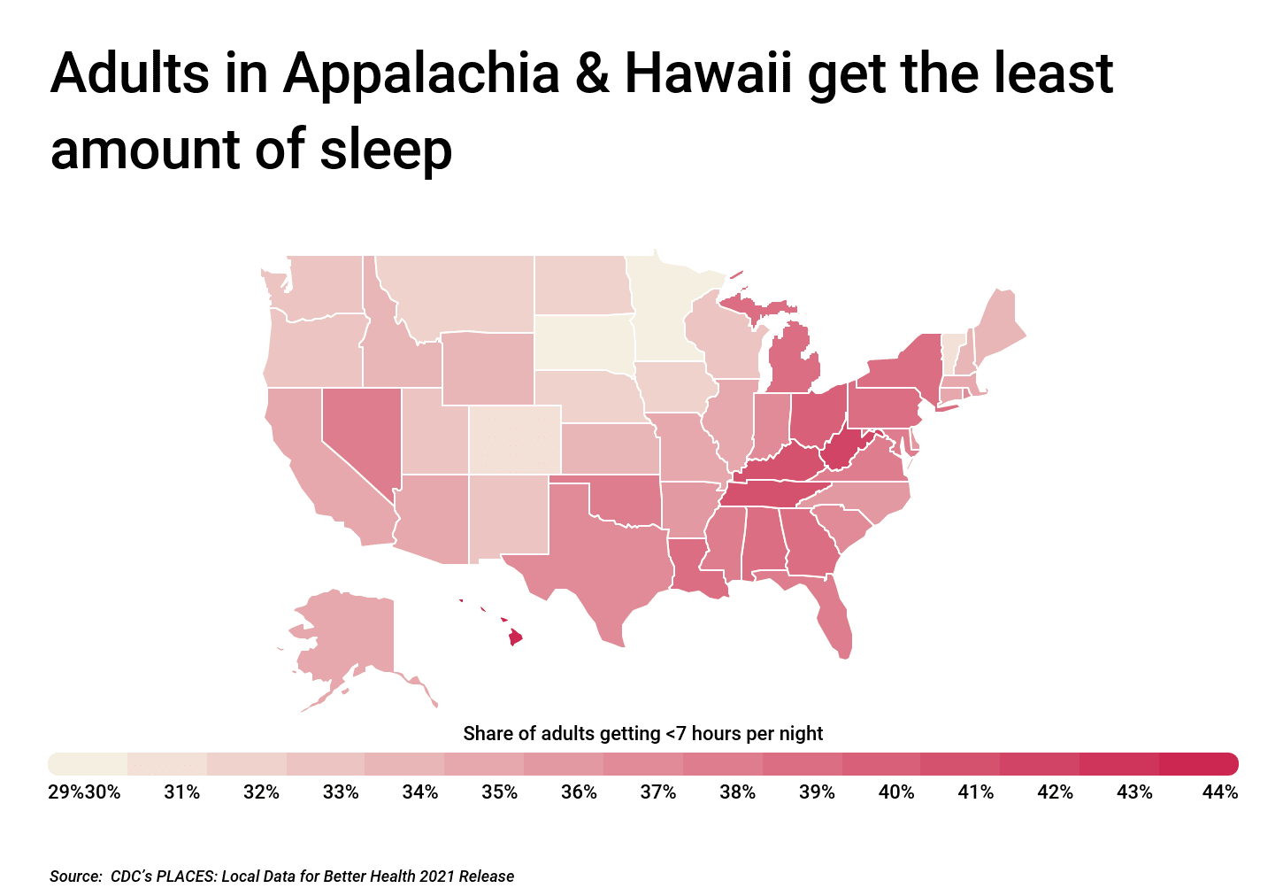 The Most Sleep-Deprived Cities in the US - HotDog