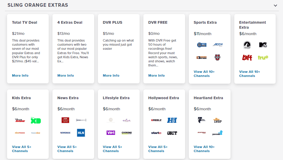 Sling TV Plans + Prices Explained: What Packages, Channels + Add-Ons ...